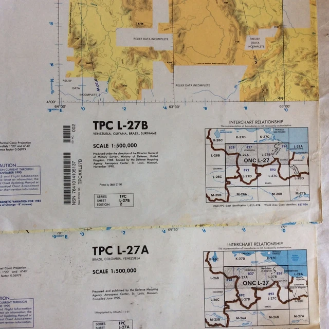 Tactical Pilotage Chart ZU VERKAUFEN! - PicClick DE