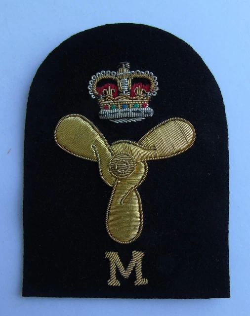 ROYAL NAVY PETTY Officer Bullion Marine Engineering Mechanic Branch ...