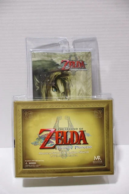 THE LEGEND OF Zelda Twilight Princess Master Sword & Hylian Shield 1/6 ...