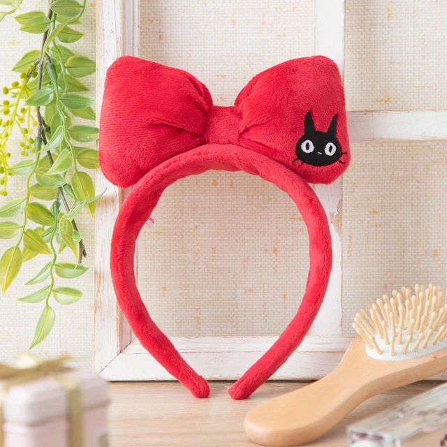JAPAN STUDIO GHIBLI KiKi's Delivery Service Jiji Red Ribbon Headband ...