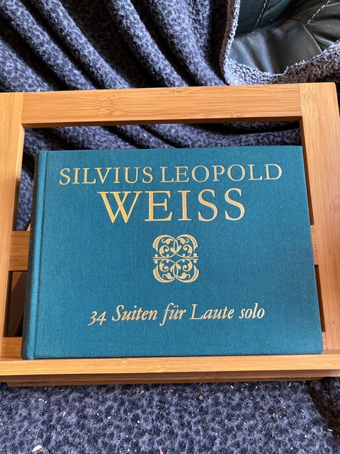 SILVIUS LEOPOLD WEISS 34 Suiten für Laute Solo partition luth W. Reich 1977 EUR 129,00 - PicClick FR
