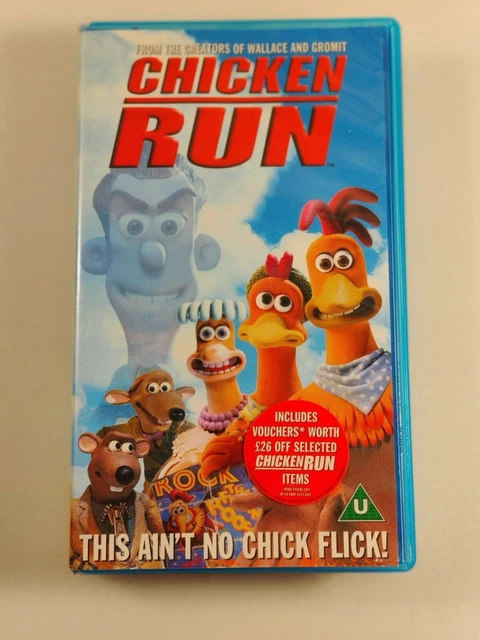 CHICKEN RUN VHS £4.99 - PicClick UK