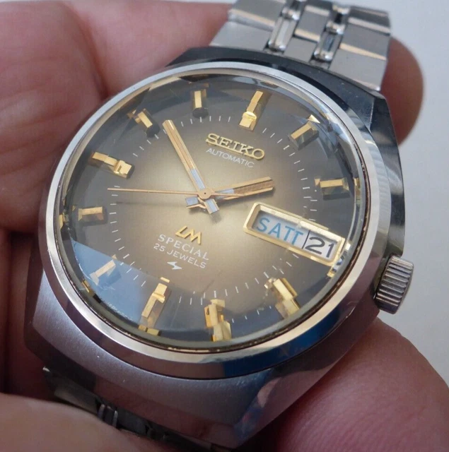 SEIKO LORD MATIC Special, 1973 Vintage Watch 5216-6020, Hi Beat, Original,G/teed $550.00 ...