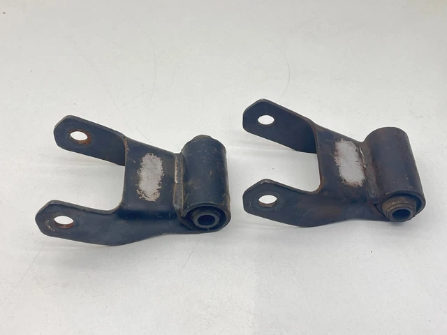 REAR LEAF SPRING Shackle Pair For 80-97 Ford F350 F250 Trucks $40.50 ...
