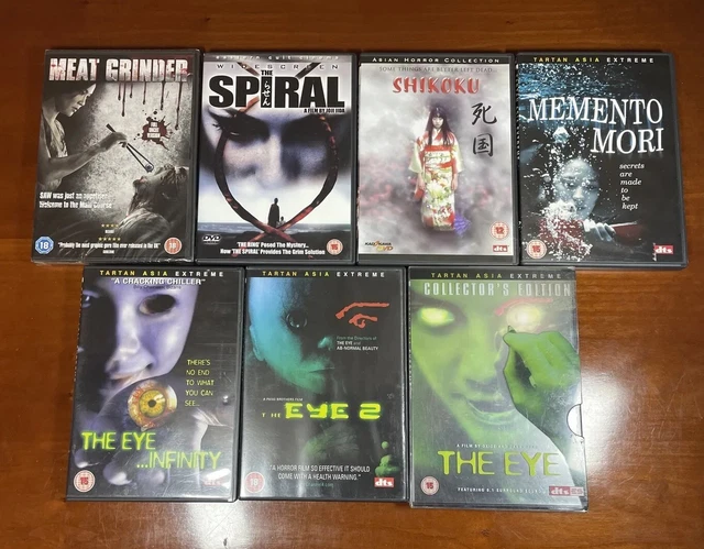 ASIAN HORROR MEAT Grinder Spiral Shikoku Memento Mori The Eye Eye 2 Eye ...