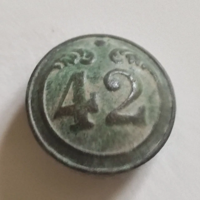 BOUTON SECOND EMPIRE 42° BOMBE ORIGINAL French button EUR 9,80 ...