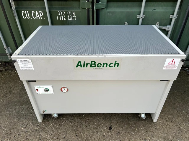 AIRBENCH DOWNDRAFT TABLE Fettling Filter Dust Extractor Extraction £ ...