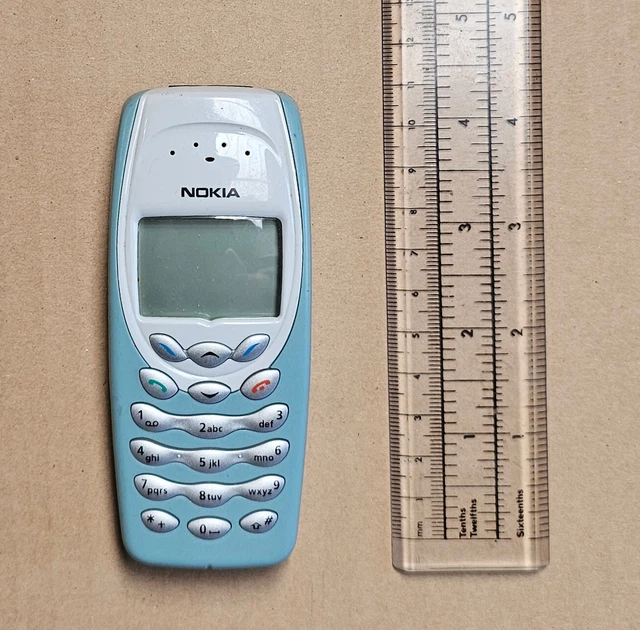 GENUINE VINTAGE NOKIA mobile telephone - 3410 & manual £5.42 - PicClick UK