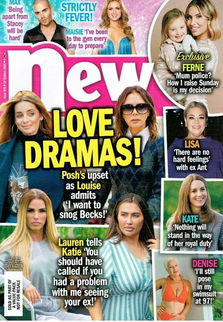 NEW 19/10/20 DWAYNE Johnson Denise Welch Naomi Campbell Gigi Hadid ...