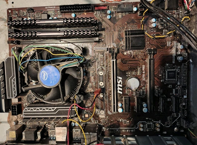 MSI Z270-A PRO LGA 1151 Intel Motherboard With Intel I5 7600 8GB ...