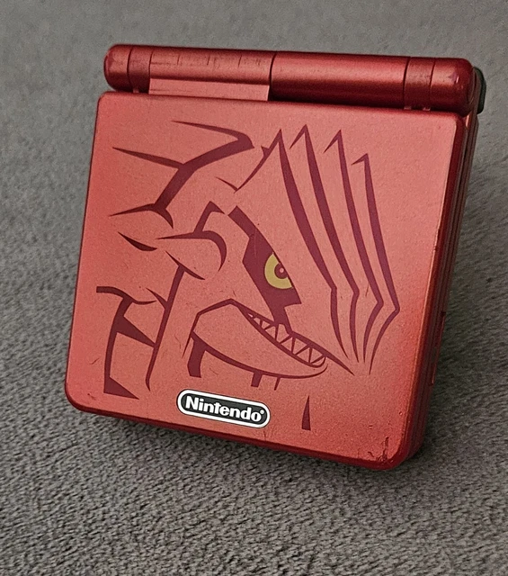 NINTENDO GAMEBOY ADVANCE SP Edizione Speciale Console Pokemon Groudon ...