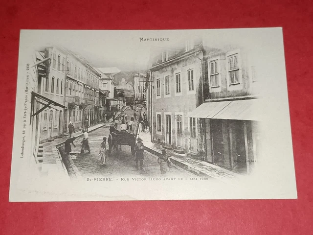 CPA MARTINIQUE - ST-PIERRE - Rue Victor Hugo avant le 8 Mai 1902 EUR 6 ...