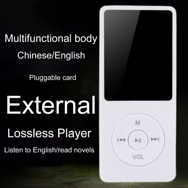 MUSIC PLAYER WITH 10 Hours Playback Mp4 Sd Card High-quality Mp3 ...