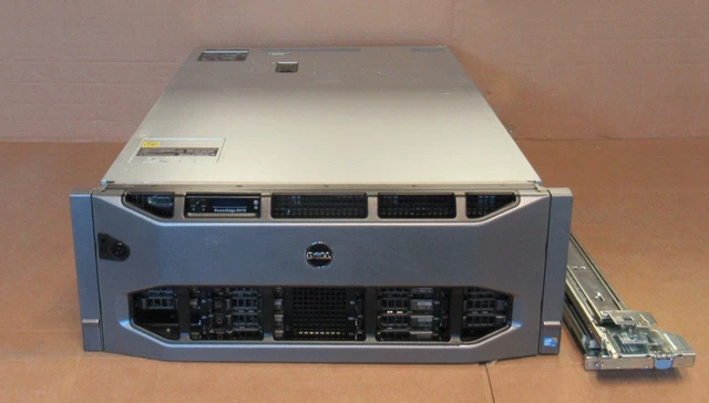 DELL POWEREDGE R910 4x Xeon Six-Core E7540 2.00GHz 64GB Ram 3.5TB HDD ...