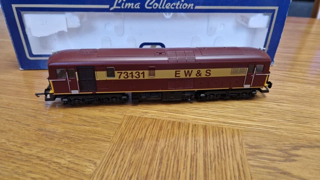 LIMA OO GAUGE Class 73 Diesel Locomotive BR EWS R/N 73121 RUNS OK BOTH ...