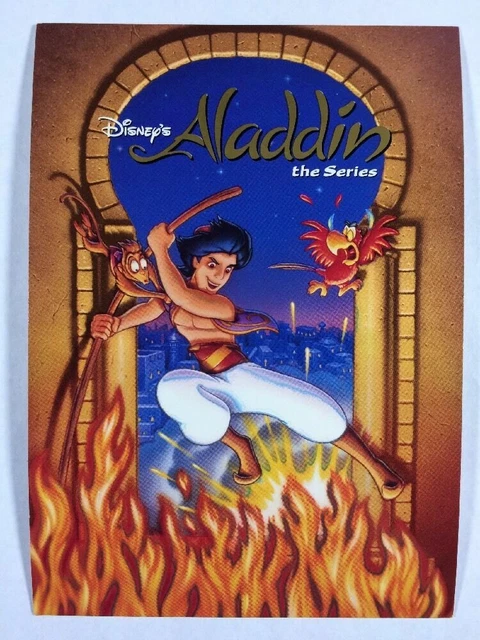 1994 DISNEY &ALADDIN the Series" série TV animée carte postale EUR 4,45 ...