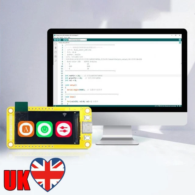 ESP32-S3 16M FLASH Module 8M PSRAM IoT MCU IPS LCD TF WIFI Bluetooth ...