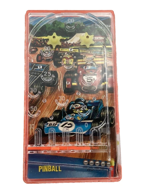 VINTAGE BLUEBOX MINI-MATE? Motor Racing Car PINBALL GAME Singapore ...