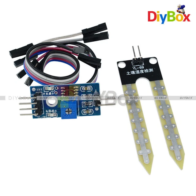 ESP32 DHT11 SOIL Hygrometer Detection Module Moisture Sensor for ...