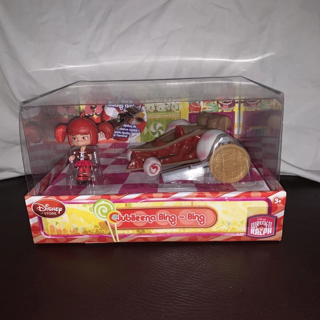 DISNEY STORE WRECK It Ralph Jubileena Bing-Bing Sugar Rush Racer Car ...