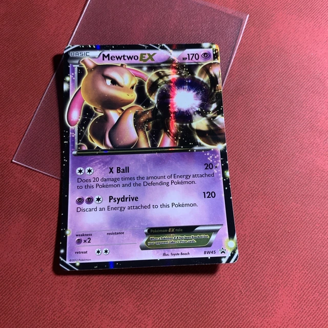 MEWTWO EX - BW45 - Pokemon Promo Black & White Ultra Rare Card NM $3.25 ...