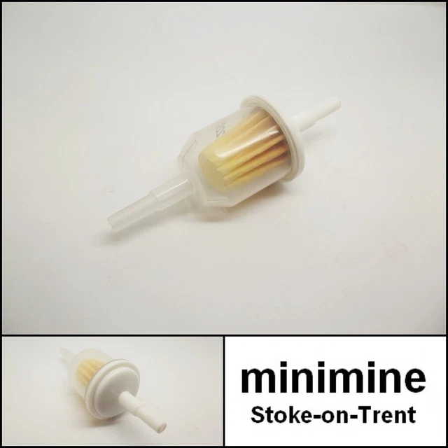 CLASSIC MINI IN-LINE Fuel Filter SMALL rover austin cooper clubman van ...