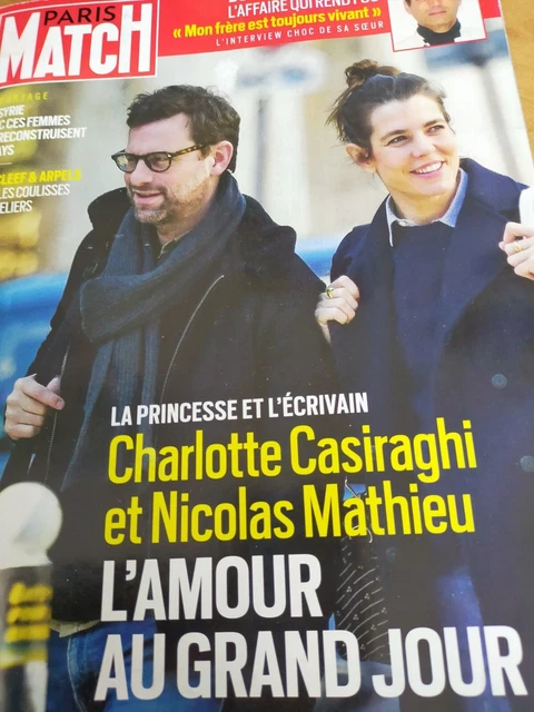 PARIS MATCH 14/3/24 CHARLOTTE CASIRAGHI NICOLAS MATHIEU - les oscars ...