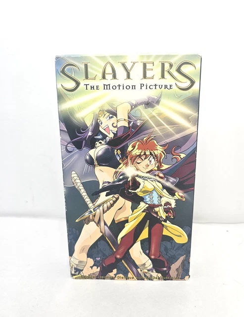 SLAYERS THE MOTION Picture VHS Hi-Fi 1995 Anime Japanese with English ...