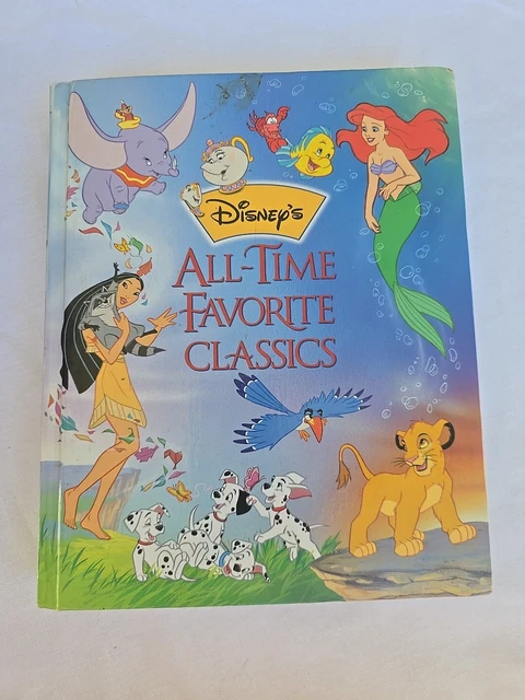 DISNEY'S ALL TIME Favorite Classics, Children's Story Book, 13 Classic ...
