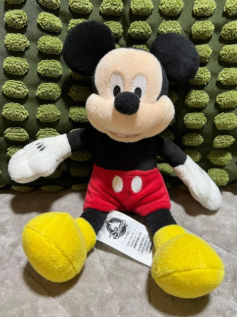 DISNEY STORE MICKEY Mouse 9" Plush Stuffed Toy - Pasadena, CA £6.25 ...