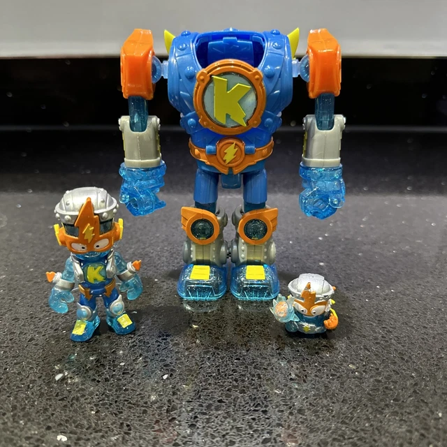 SUPERTHINGS RIVALS OF KABOOM Superbot Kazoom Power ultra rare kid ...