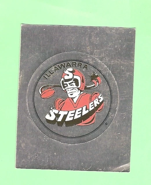 1993 SELECT RUGBY League Sticker #127 Logo, Illawarra Steelers $8.00 ...