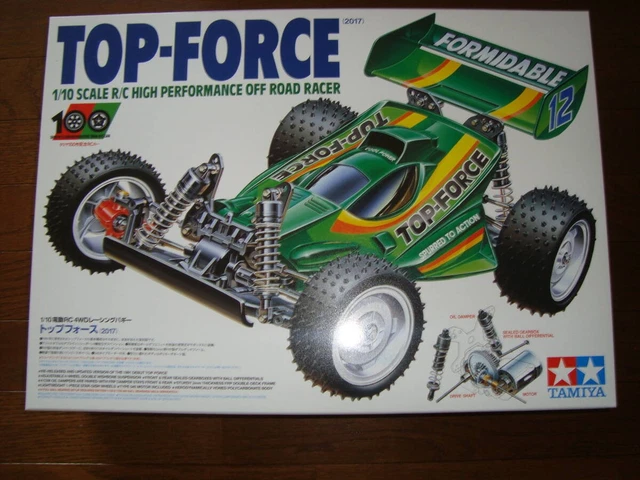 TAMIYA TAMIYA 1/10 Electric RC 4WD Racing Buggy Top Force New ...