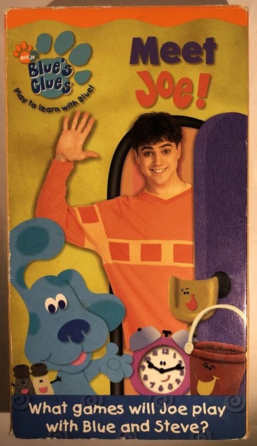 BLUES CLUES MEET Joe (VHS 2002) GETESTET - SELTEN VINTAGE-VERSAND N 24 ...