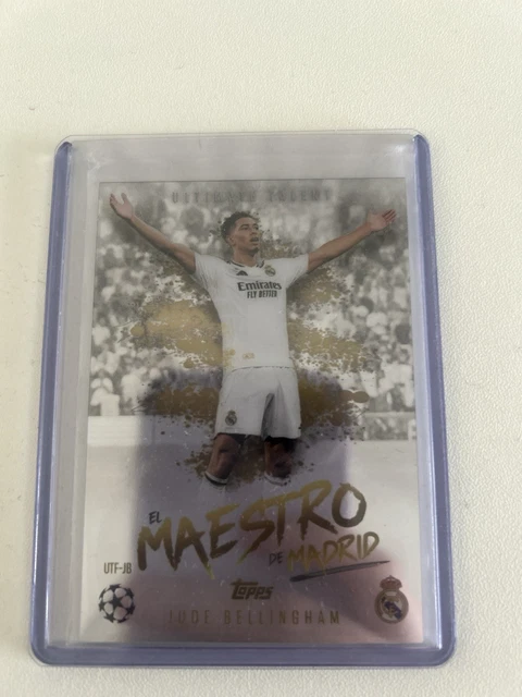 MATCH ATTAX JUDE Bellingham Ultra-Rare EL Maestro De Madrid Card, Ex ...