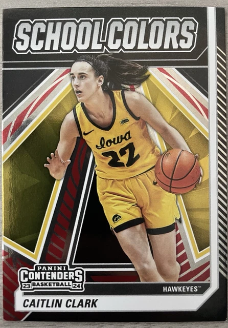 CAITLIN CLARK 2024 Panini Caitlin Clark Collection School Colors #SC3 £ ...