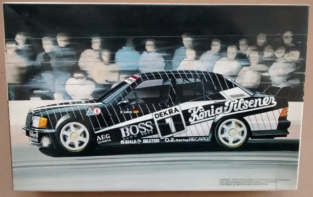 FUJIMI 1/24 MERCEDES-BENZ 190E Evolution AMG Group A Racing Car DTM Evo ...