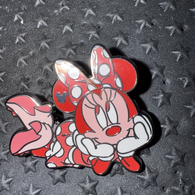 2025 DISNEYLAND HIDDEN Disney Wave A Pin Minnie Mouse pink £10.82 ...