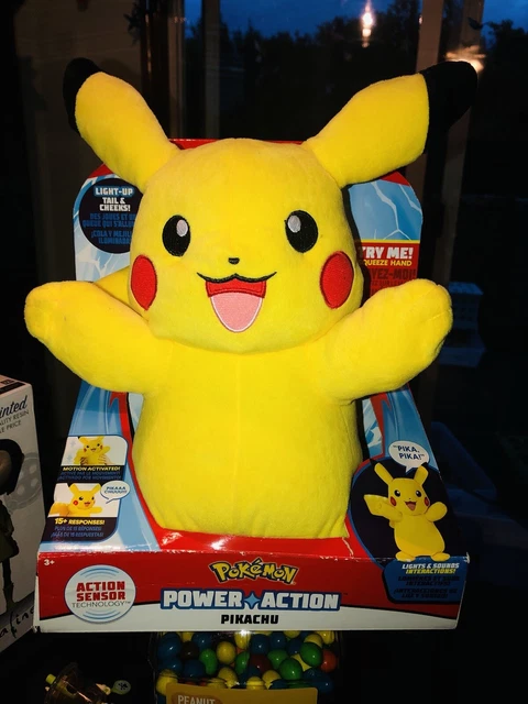 PELUCHE POKÉMON POWER Action 12" Pikachu jouet EUR 131,24 - PicClick FR