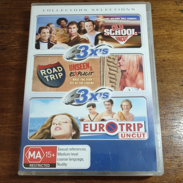 OLD SCHOOL UNCUT Road Trip Eurotrip DVD R4 LIKE NEW FREE POST $23.94 ...