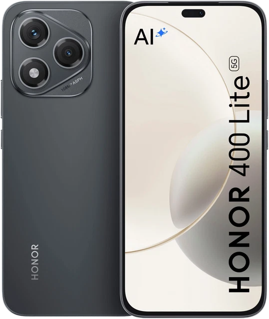 HONOR 400 LITE 5G Dual-SIM 256 GB schwarz Smartphone Handy Ohne Vertrag Android EUR 239,90 ...