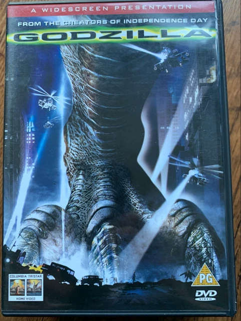 GODZILLA DVD 1998 Monster Movie Action Film in Super Jewel Case £5.76 ...