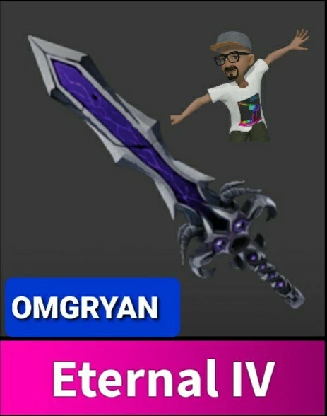 ROBLOX MM2 MURDER MYSTERY 2 ETERNA CANNA COLTELLO DIVINO economico ...