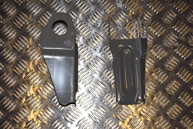 FORD ESCORT MK2 Mark 2 Rear / Back Chassis Leg / Skid Panel/Spring ...