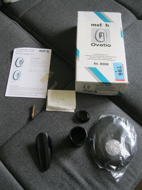 MELOH ARMATUREN Hebel für Ovatio Nr.8008 Neu Schwarz EUR 79,00 - PicClick DE