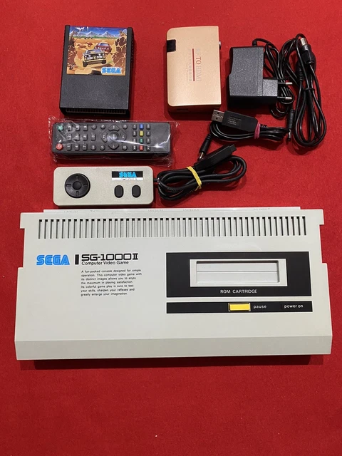SEGA SG-1000 2 WORKING+Controller+ AV &USB Cables. RF-HDMI Adapter ...