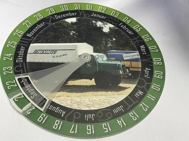 CALENDRIER PERMANENT ROND - calendrier rotatif infini NEVAG VEB ...