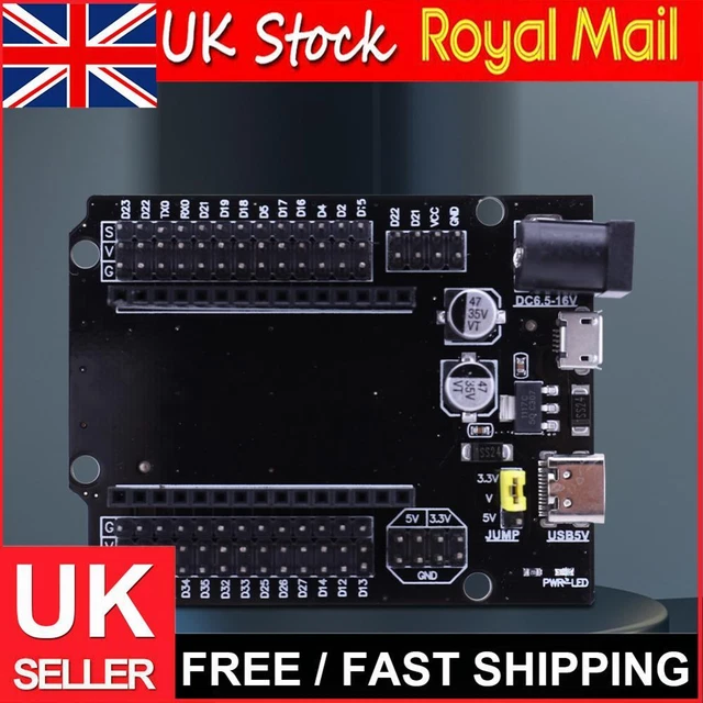 Esp32 Esp32 30p Power Board 24 Ghz Devkit V1 Power Supply Panel Dual Core Cpu £559 Picclick Uk