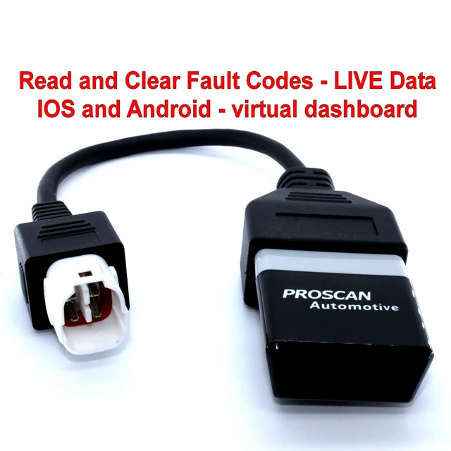 YAMAHA FI, OBD2 scanner de code d'erreur outil de diagnostic Tracer-900 ...