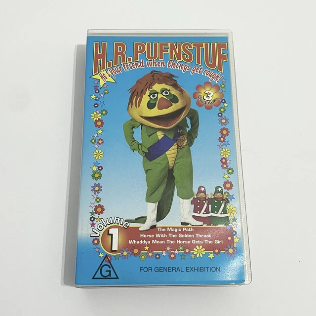 HR PUFNSTUF (VHS, 1998) Kids TV Show H.R. PUFNSTUF Volume 1 VHS Video ...